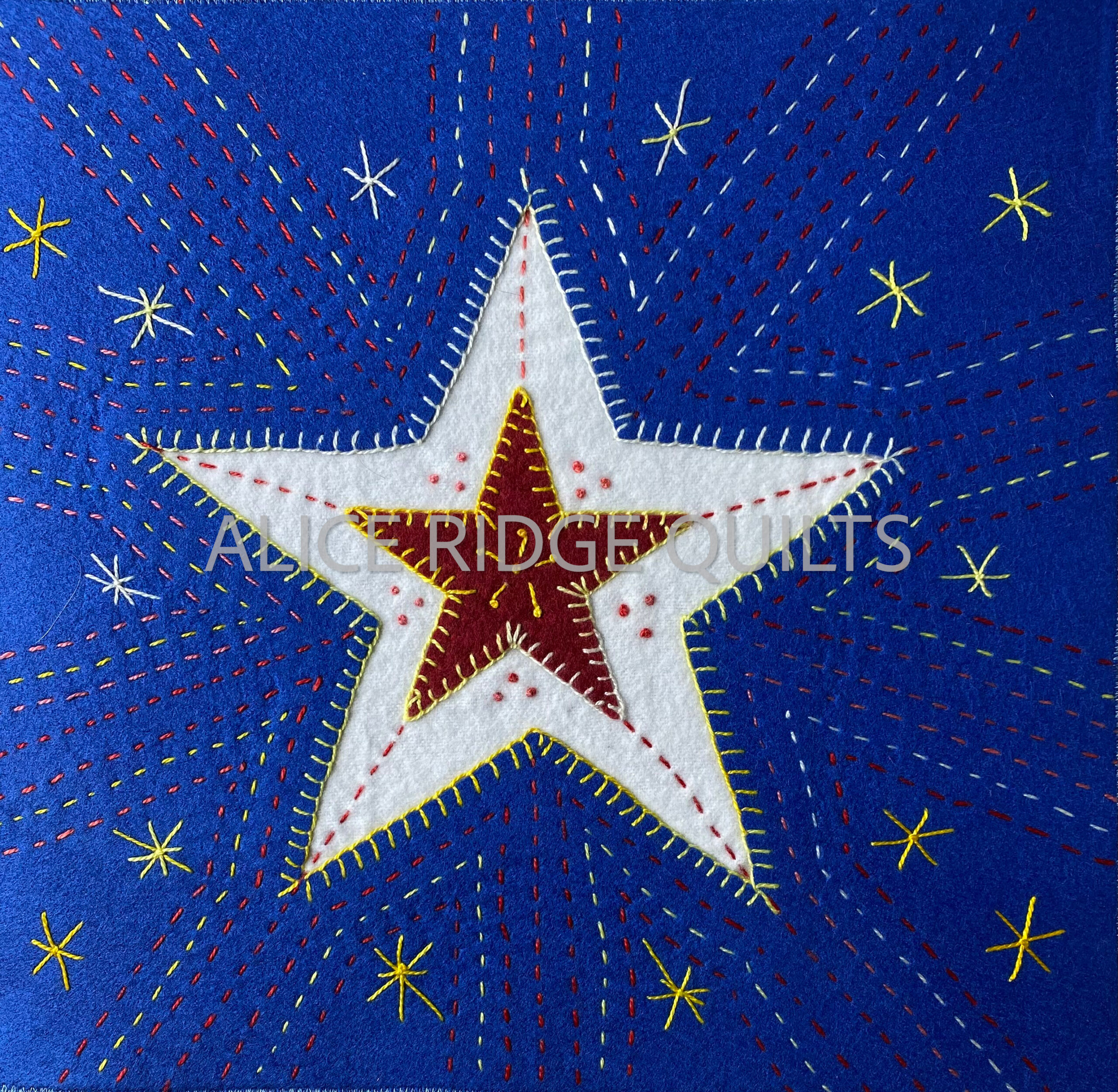 Mock Mola - Celebration - Alice Ridge Quilts