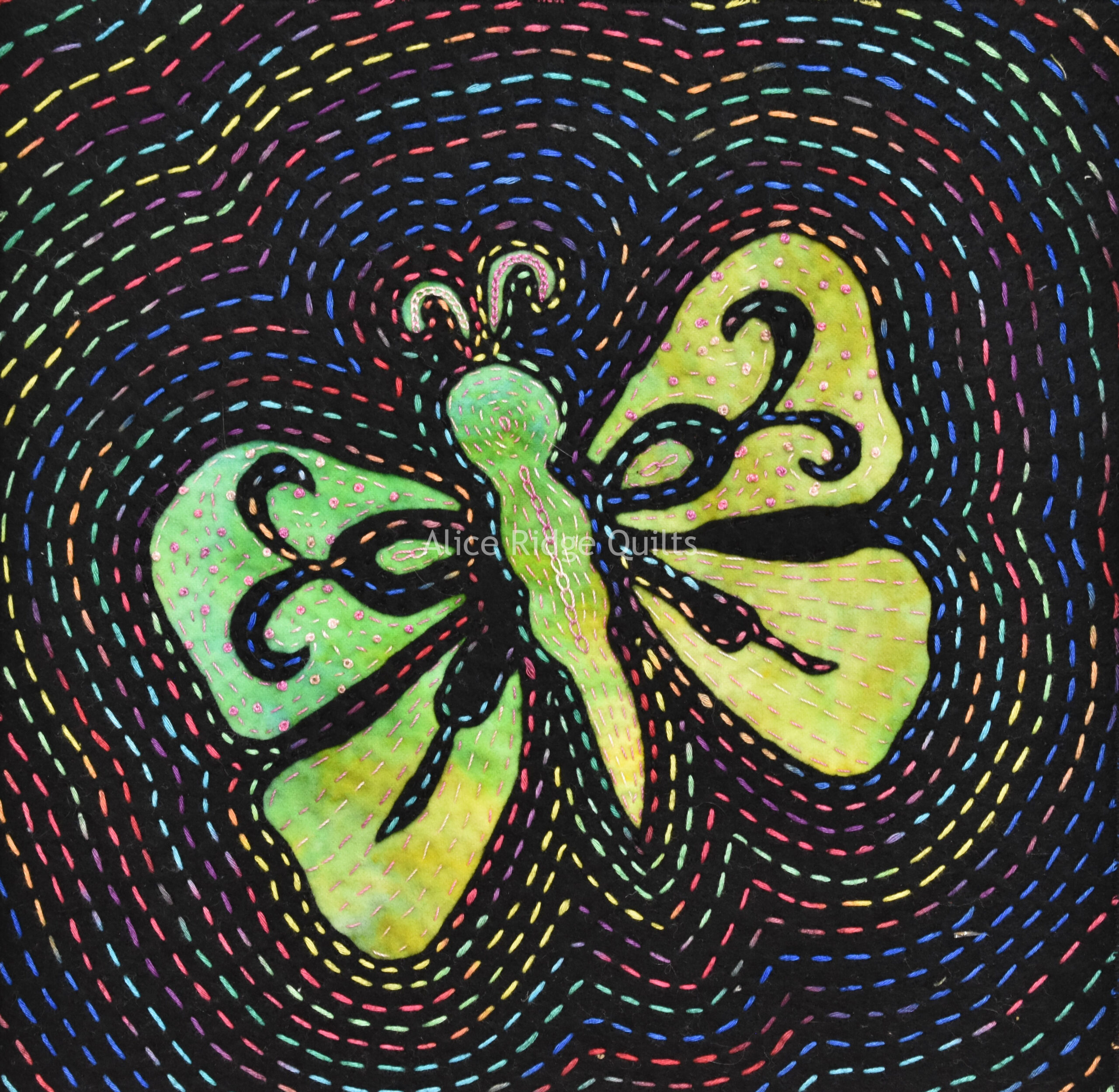 Mock Mola - Butterfly - Alice Ridge Quilts