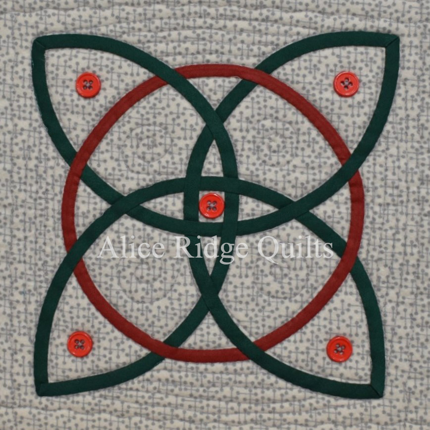 Celtic Knotwork - Basic Knot - Alice Ridge Quilts