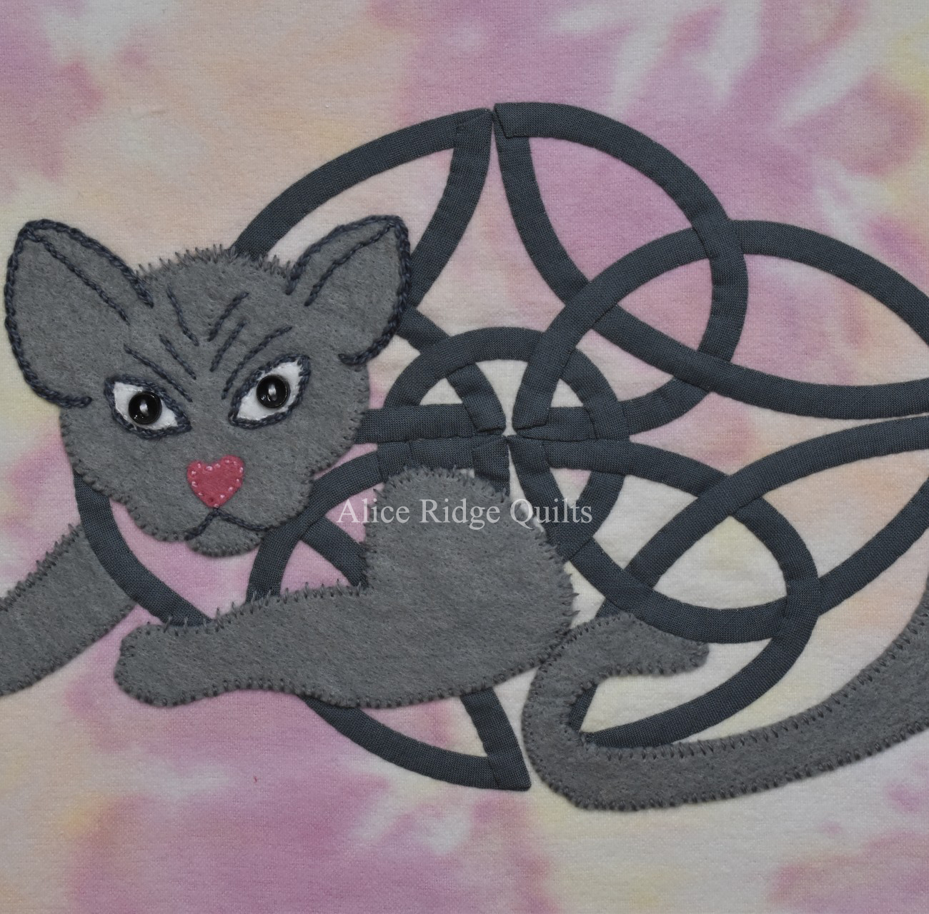 Celtic Knotwork - Celtic Cat - Alice Ridge Quilts