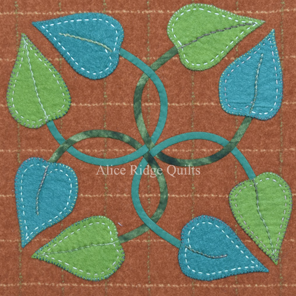 Celtic Knotwork - Celtic Leaves - Alice Ridge Quilts